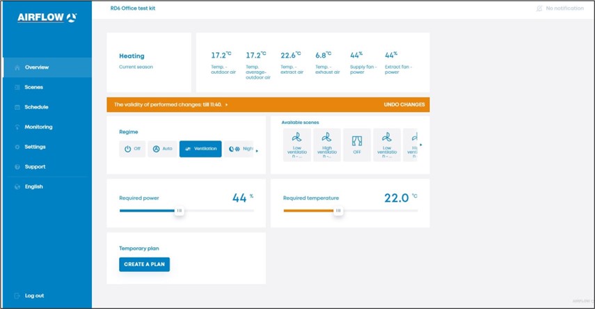RD6 Commissioning Software